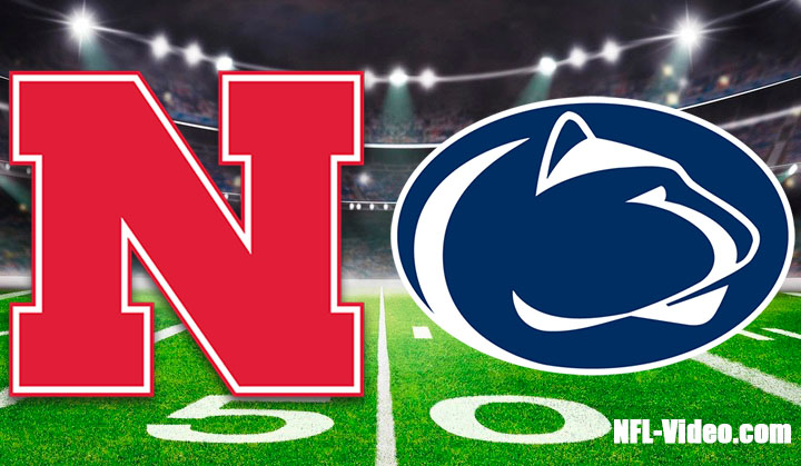 Nebraska vs Penn State Football November 22, 2025 NCAA Full Game Replay ...