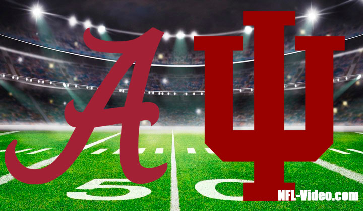 Alabama vs Indiana Football January 1, 2026 CFP Quarterfinal Full Game ...