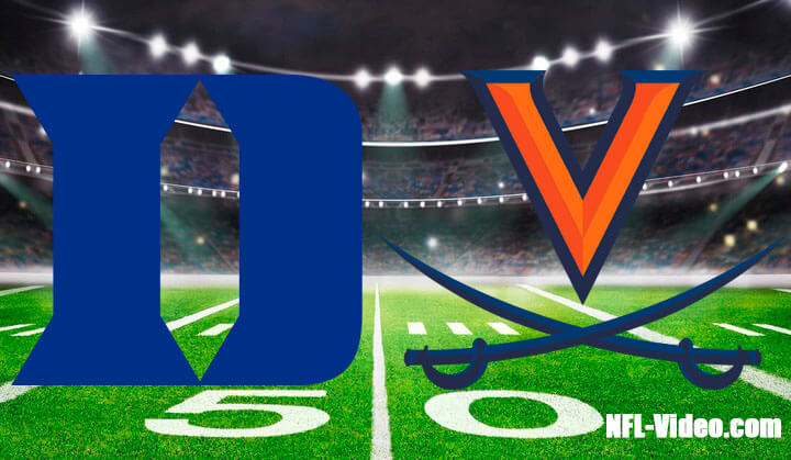 Duke vs Virginia Football December 6, 2025 ACC Championship Full Game ...