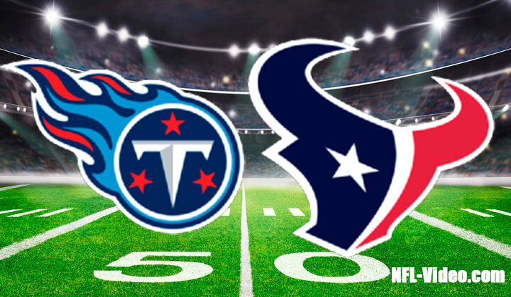 Tennessee Titans vs Houston Texans Full Game Replay September 28, 2025 ...