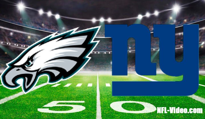 Philadelphia Eagles vs New York Giants Full Game Replay October 9, 2025 ...