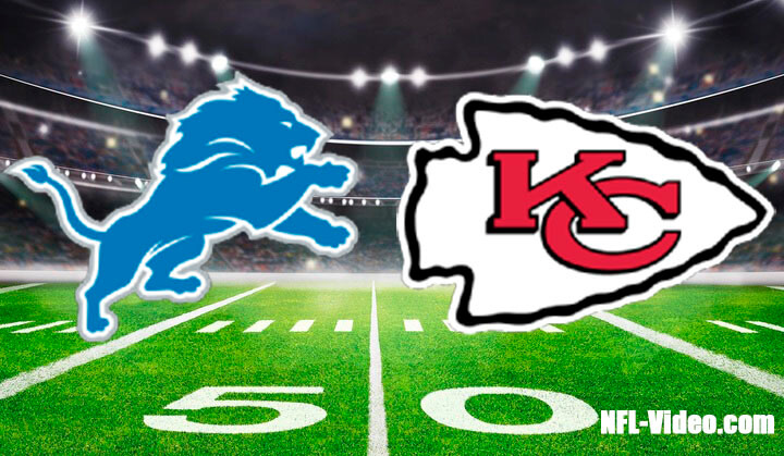 Detroit Lions vs Kansas City Chiefs Full Game Replay October 12, 2025 ...