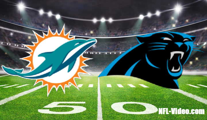 Miami Dolphins vs Carolina Panthers Full Game Replay October 5, 2025 ...